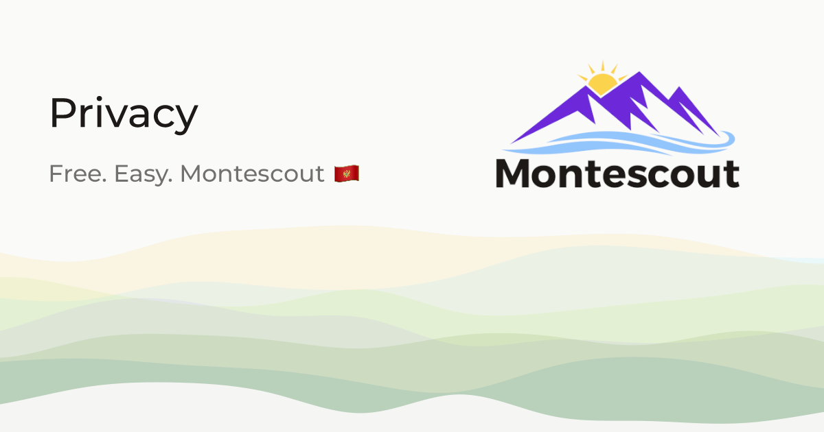 Privacy Policy | Montescout